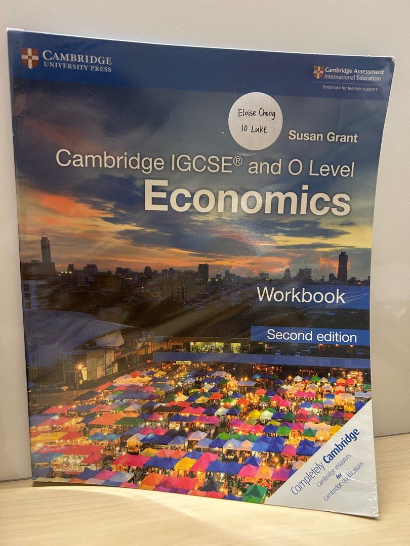 Cambridge IGCSE And O Level Economics Second Edition Textbook ...