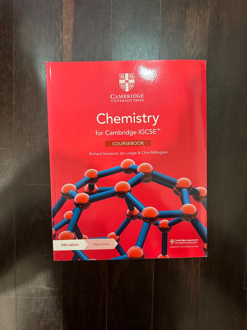 Cambridge IGCSE Chemistry course book Fifth edition (UNUSED), Hobbies ...