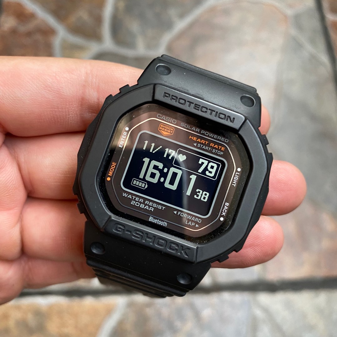 Casio g-shock dw-h5600 2nd original fullset, Fesyen Pria, Jam Tangan di ...