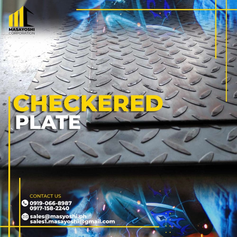 Checkered plate | Perforated Sheet | PVC Pipes | Round Bar | MS Plate ...
