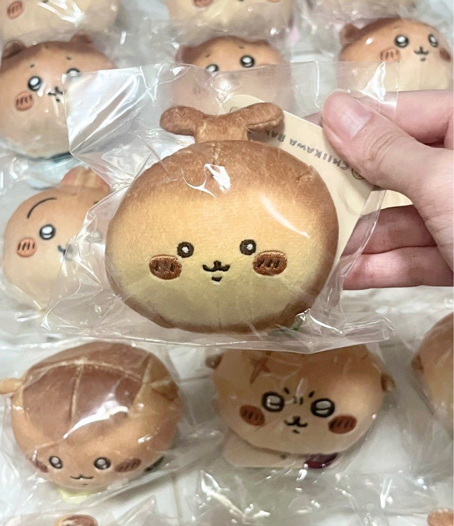 Chiikawa bread chewy mascots usagi hachiware otter momonga kurimanju ...