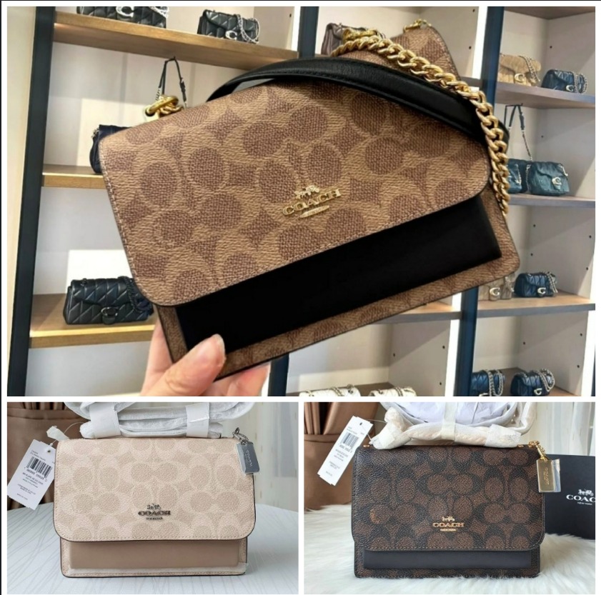 Coach CW206 Mini Klare Convertible Crossbody Bag in Signature Coated ...