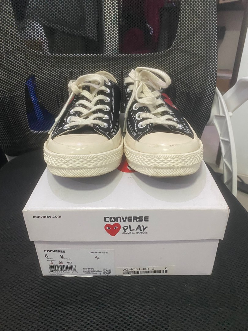 Cons x CDG, Women's Fashion, Footwear, Sneakers on Carousell