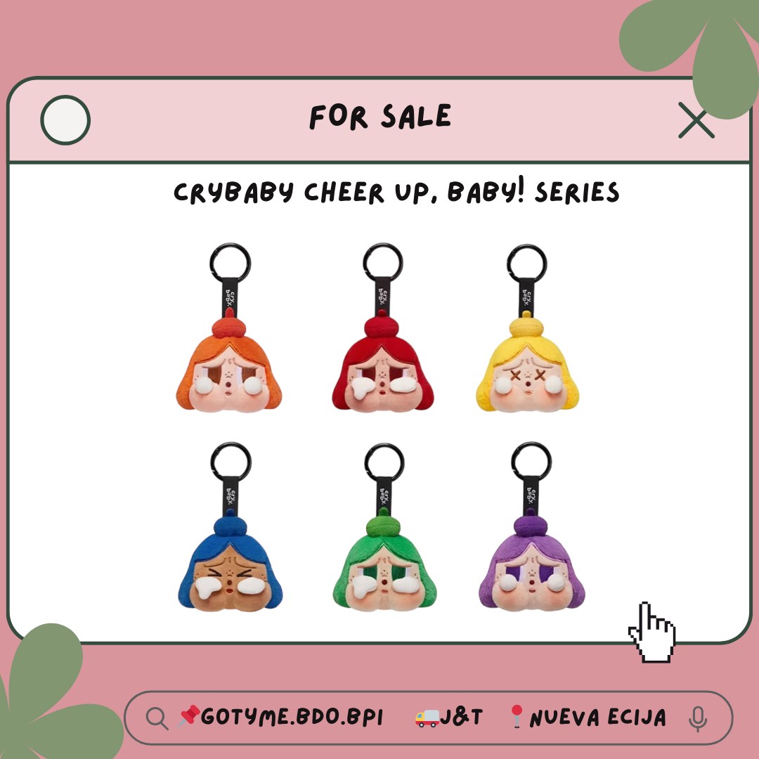 cry baby cheer up, Hobbies & Toys, Toys & Games on Carousell