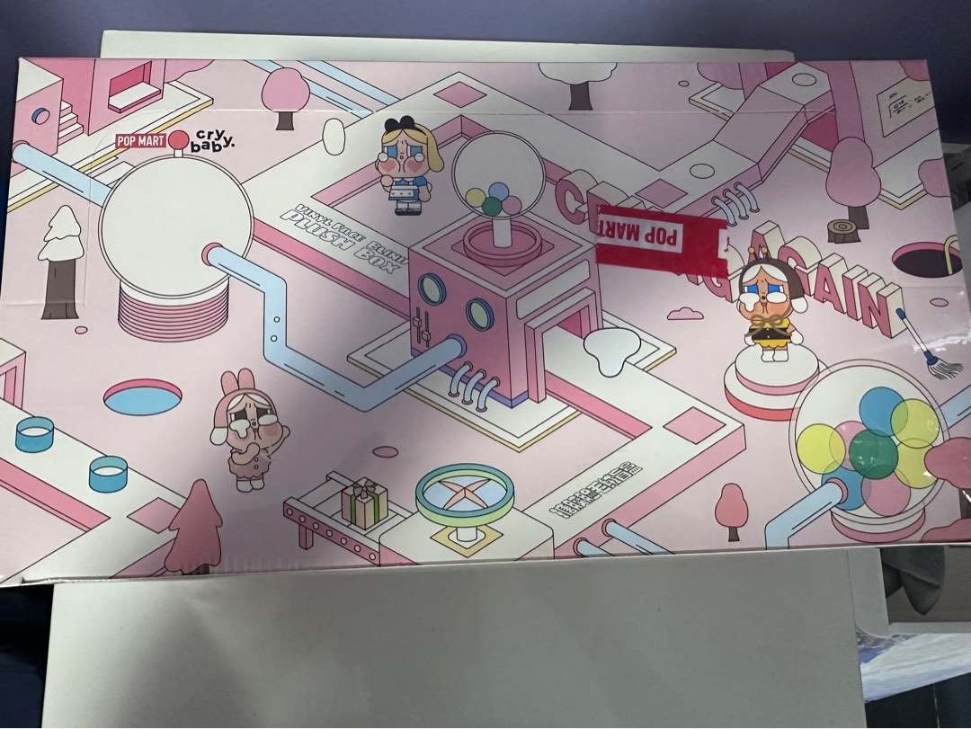 Crybaby Crying Again Vinyl Series - Face Plush Blind Box (Full Set ...