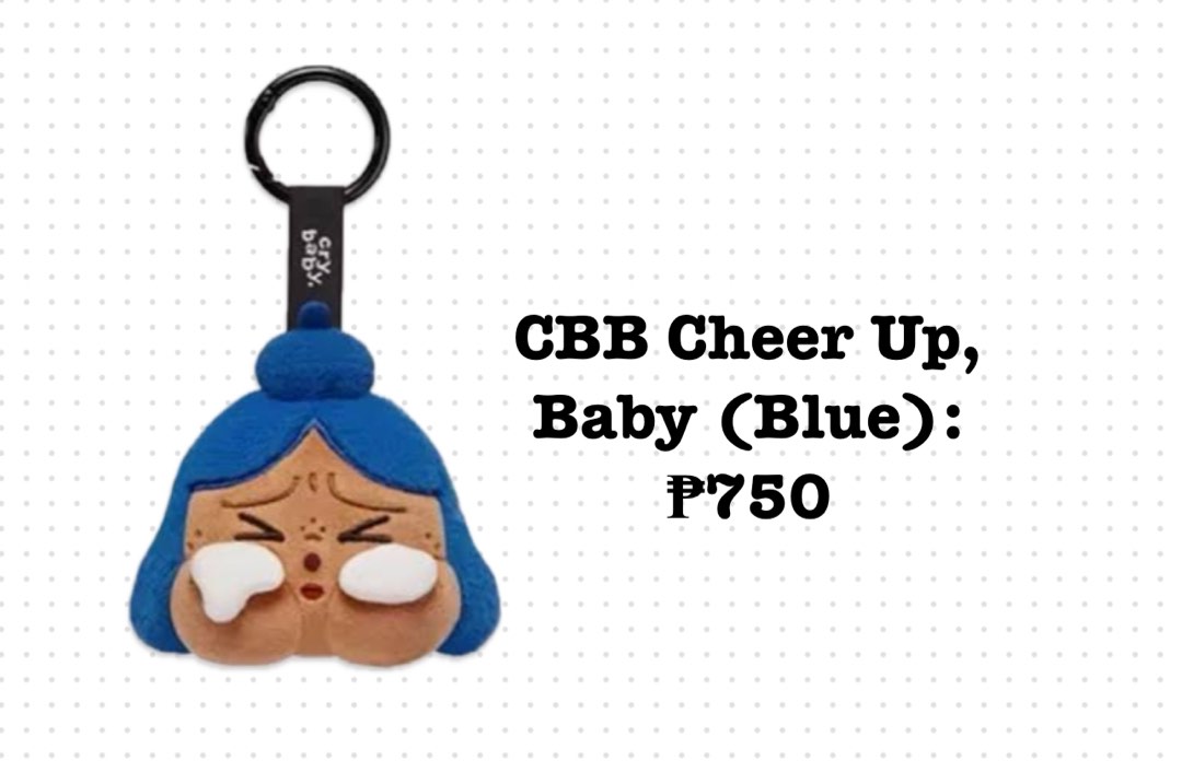 CRYBABY x Cheer Up, Baby (BLUE), Hobbies & Toys, Toys & Games on Carousell