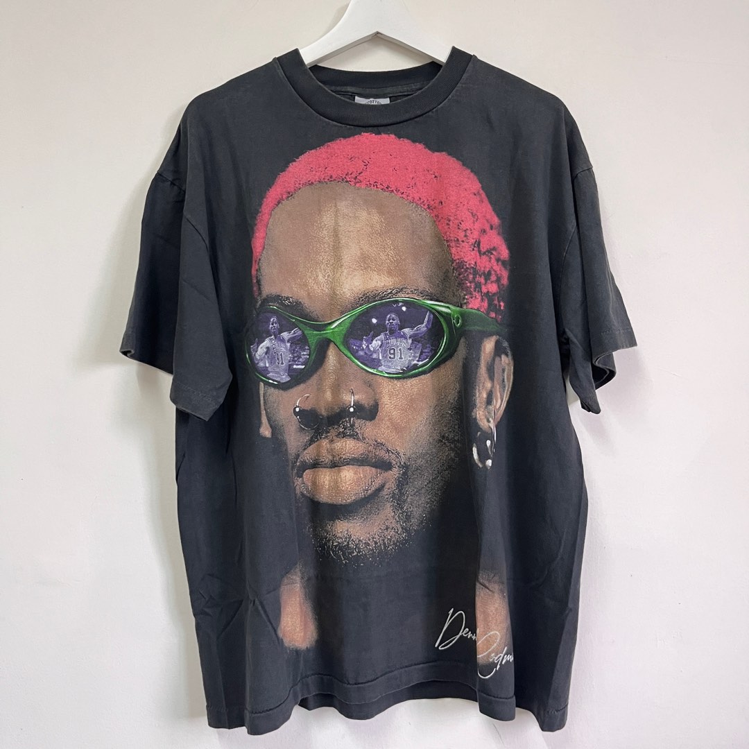 Dennis Rodman Bootleg Tshirt, Men's Fashion, Tops & Sets, Tshirts ...