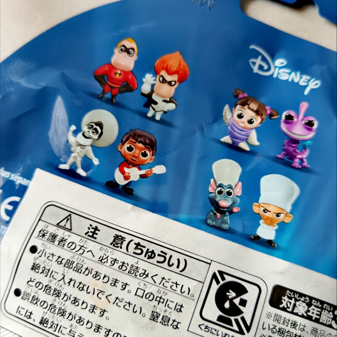 3 x DISNEY PIXAR Minis Collectibles Action Figures Mystery Pack, Babies ...