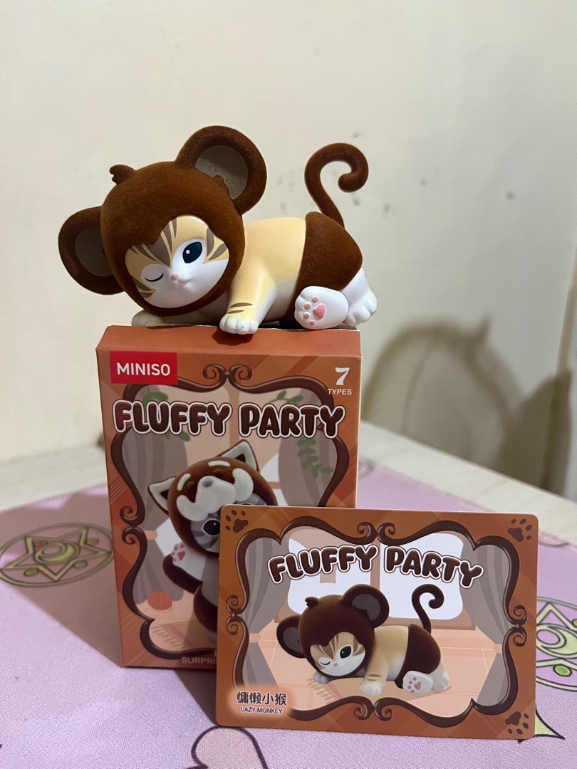 fluffy party mofusand, Hobbies & Toys, Toys & Games on Carousell