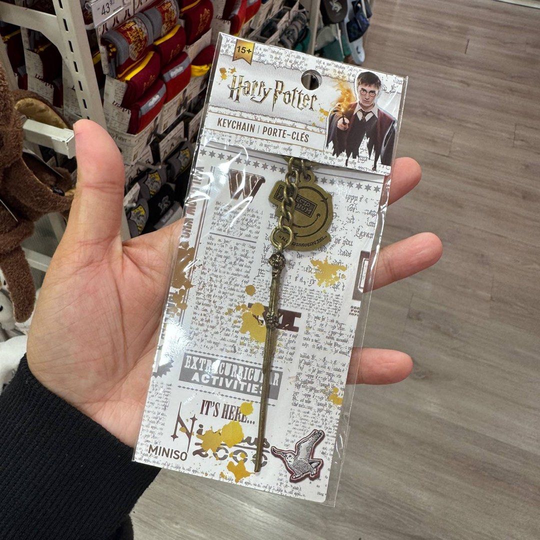 Harry Potter x Miniso Wand Keychain, Hobbies & Toys, Stationery & Craft ...