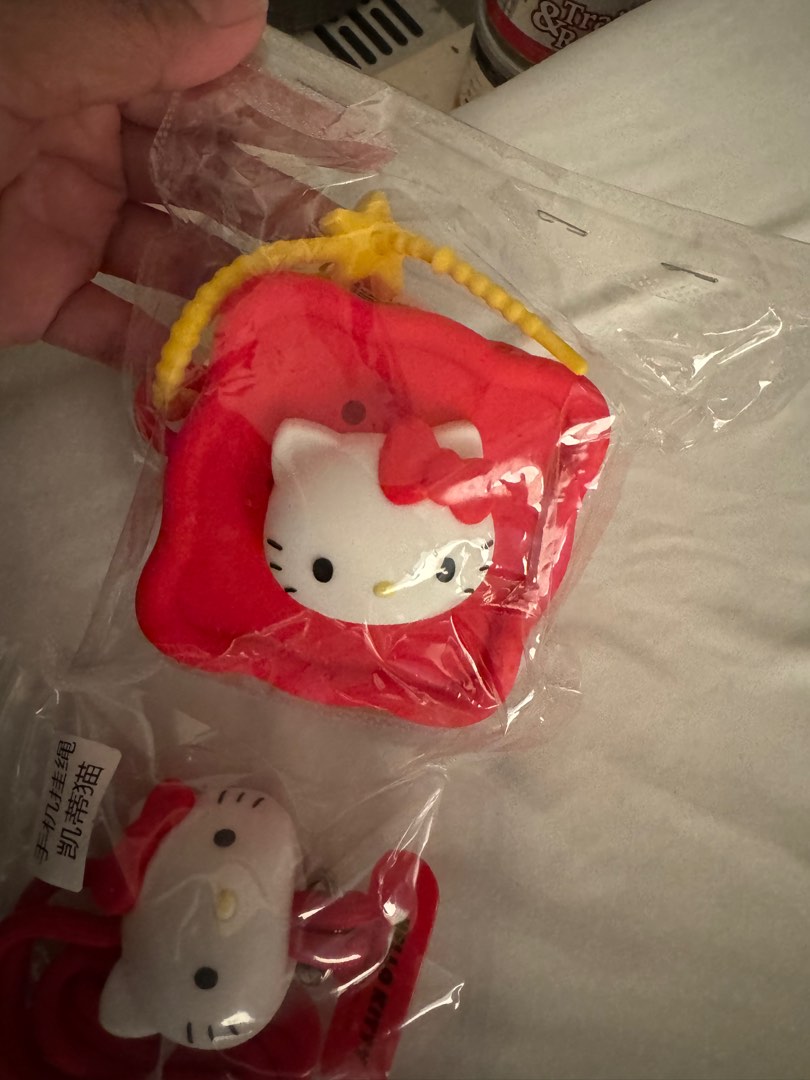 Hello kitty jibbitz coin purse pouch and hello kitty phone lanyard ...