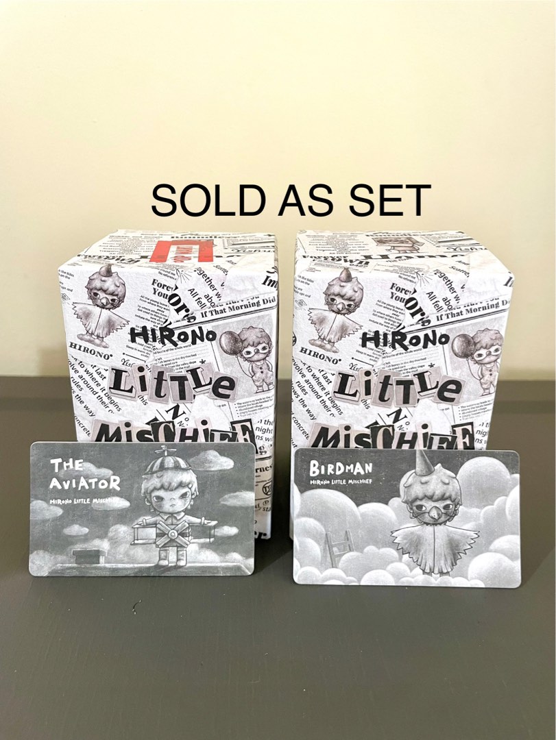 Hirono Birdman and The Aviator Little Mischief, Hobbies & Toys, Toys ...