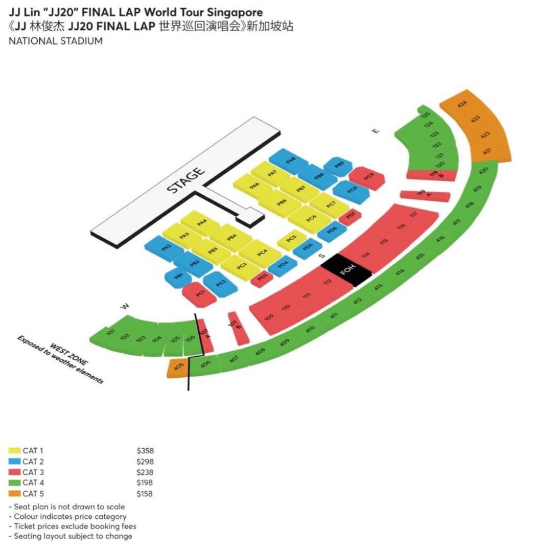 JJ Lin JJ20 Final Lap Concert 28 Dec 2024, Tickets & Vouchers, Event ...
