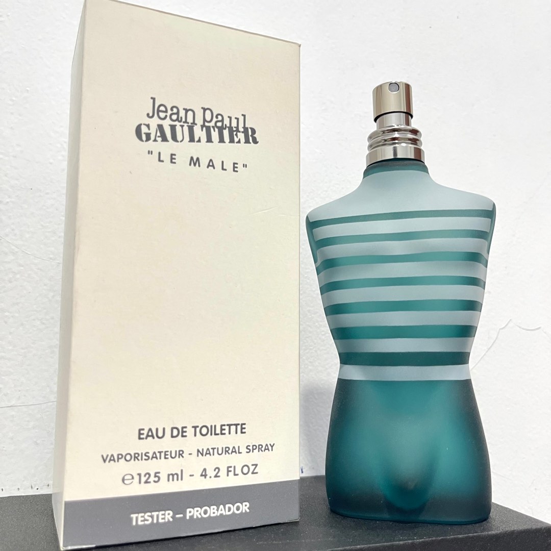 JPG Le Male EDT 125ml Tester Authentic BPOM!, Kesehatan & Kecantikan ...