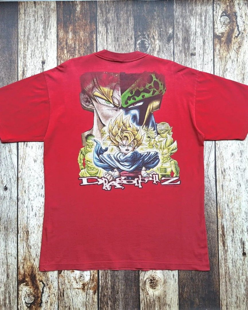 Kaos vintage dragon ball Z gohan vs cell anime not akira berserk studio ...