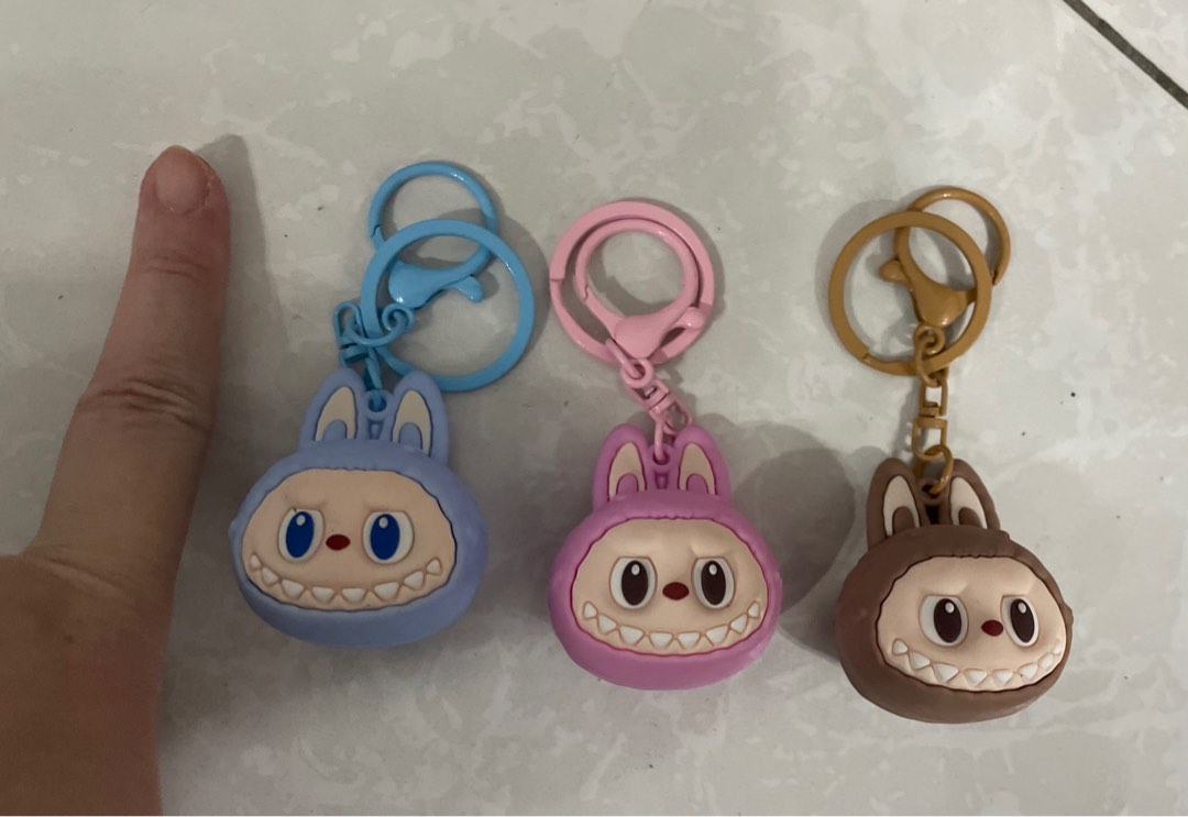 Keychains LABUBU, Hobbies & Toys, Collectibles & Memorabilia, Fan ...