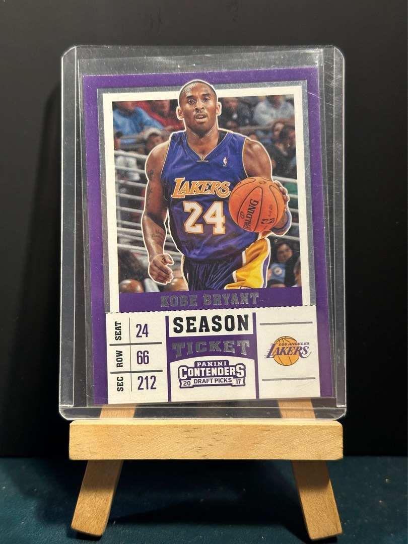 Kobe Bryant NBA Contenders Season Ticket Card, Hobbies & Toys, Toys ...