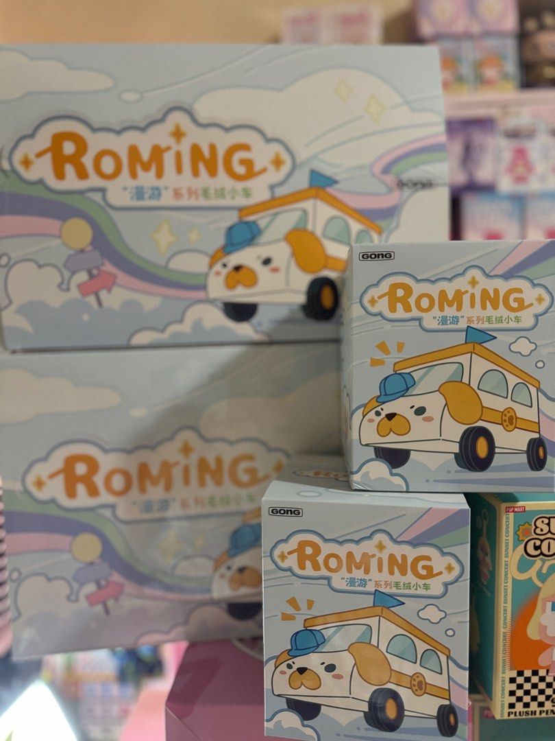 Labubu Cars (Pop mart Gong Roming ), Hobbies & Toys, Toys & Games on ...