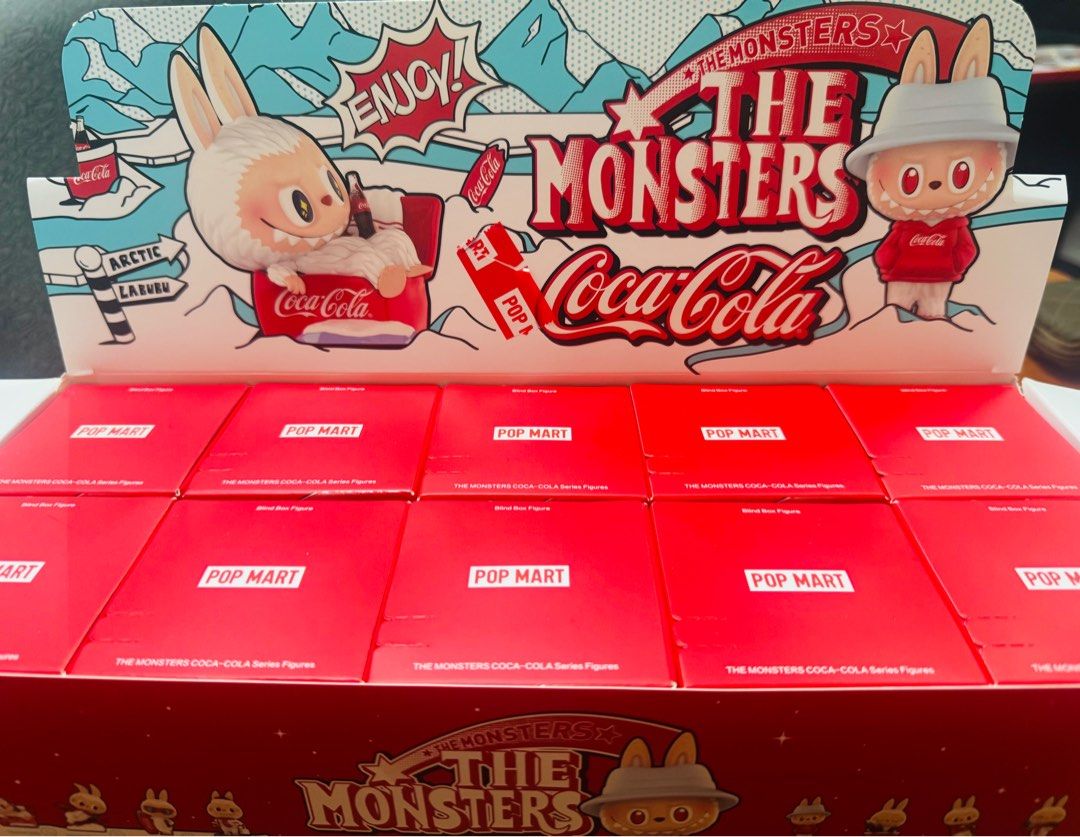 Labubu Coca Cola (Vacation Fit), Hobbies & Toys, Toys & Games on Carousell