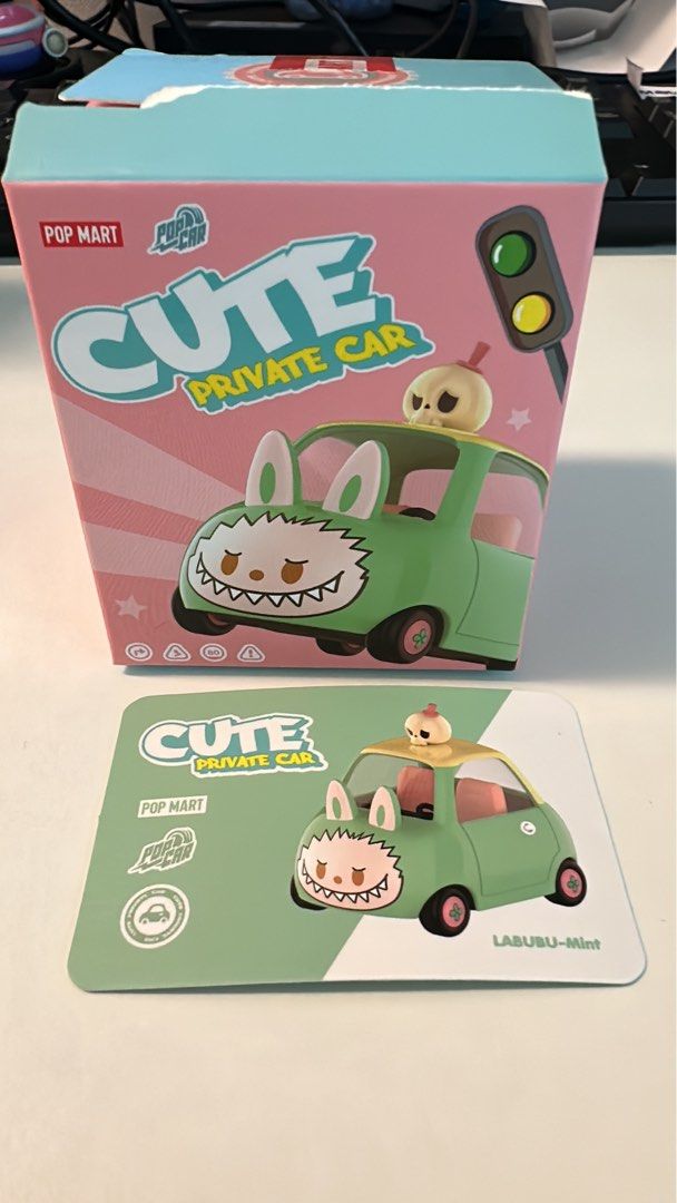 Labubu Cute Private Car, Hobbies & Toys, Toys & Games on Carousell