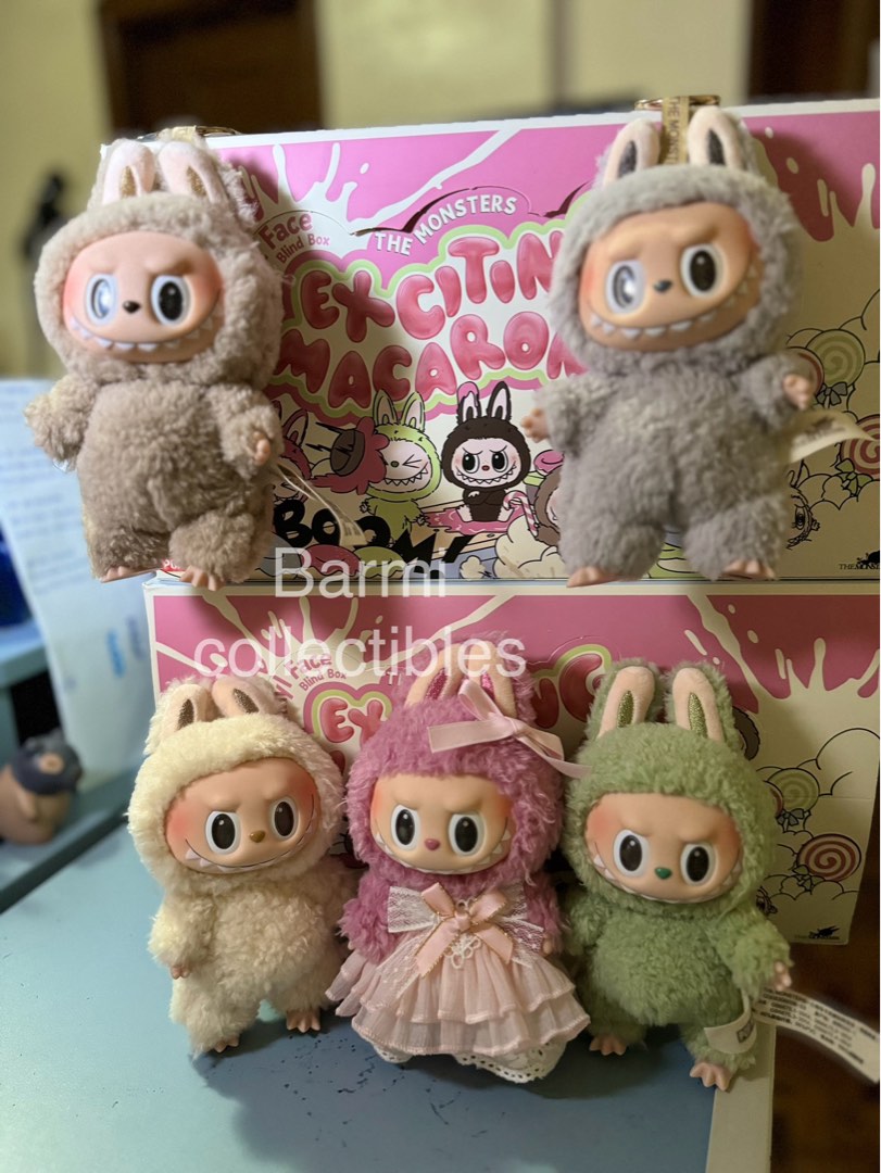 Labubu Macaroons V1, Hobbies & Toys, Toys & Games on Carousell