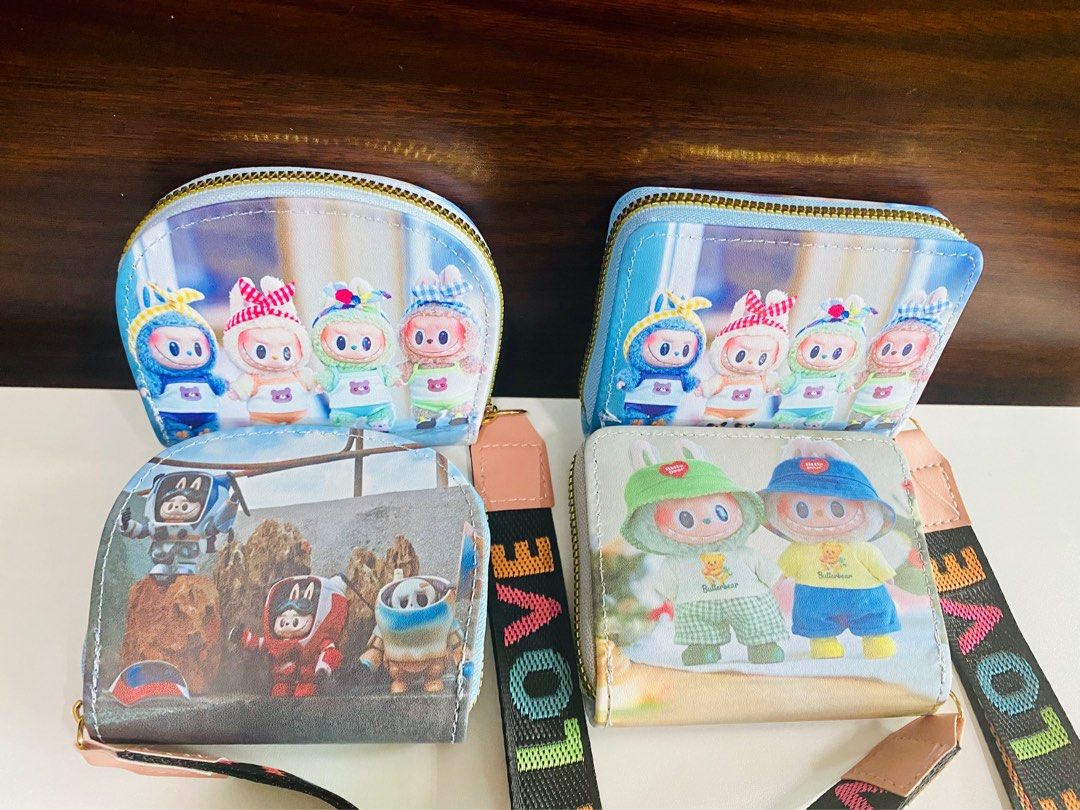 Labubu mini wallet, Women's Fashion, Bags & Wallets, Wallets & Card ...