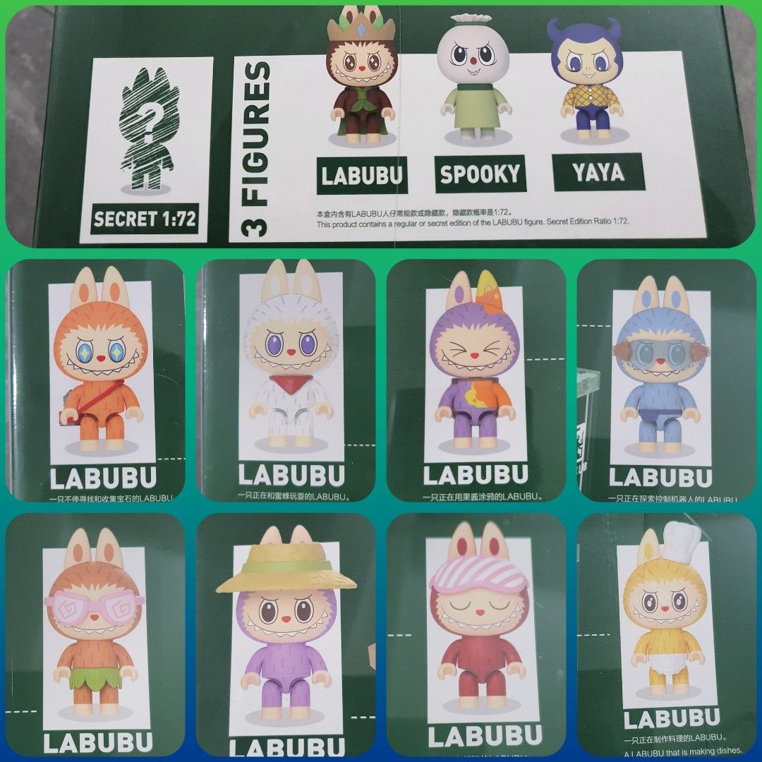 Labubu The Monsters Forest Secret Base Series 1 and 2, Hobbies & Toys ...