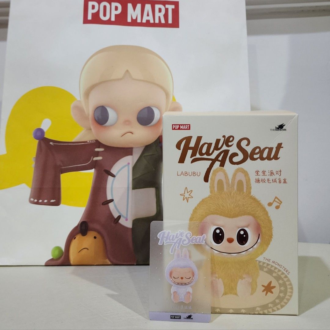 Labubu V1 V2 - Sea salt coconut, Zizi, Ququ, Hobbies & Toys ...