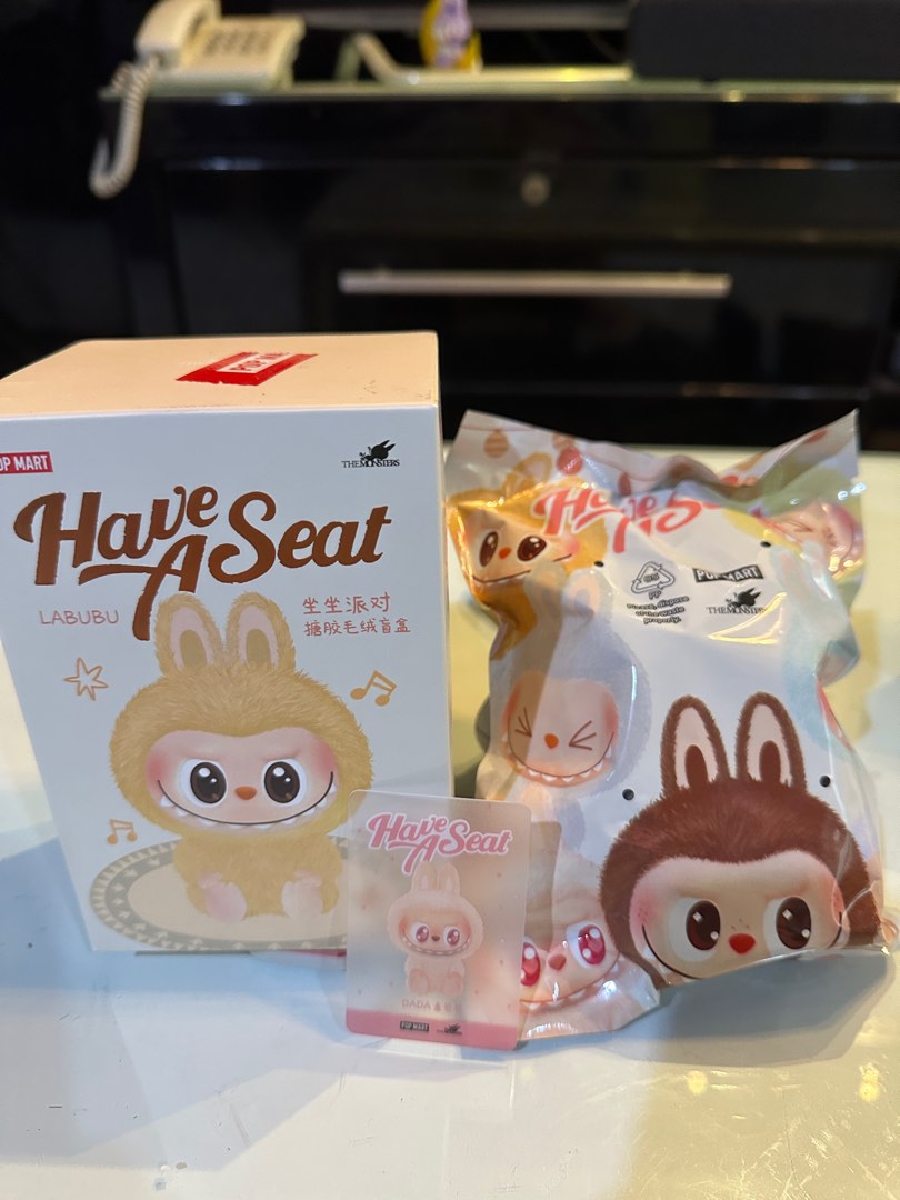 Labubu v2 Ori Popmart selected - Dada, Toys & Collectibles, Mainan di ...