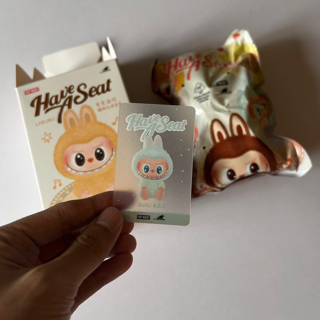Labubu V2 (Ququ), Hobbies & Toys, Toys & Games on Carousell