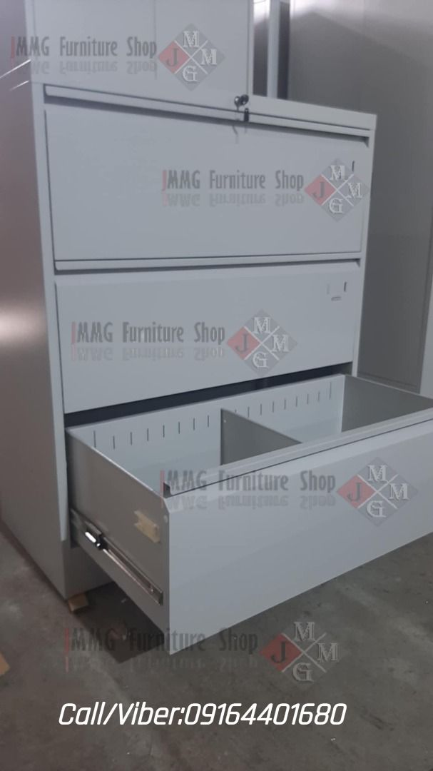 lateral filing cabinet / steel rack / office partition / office ...