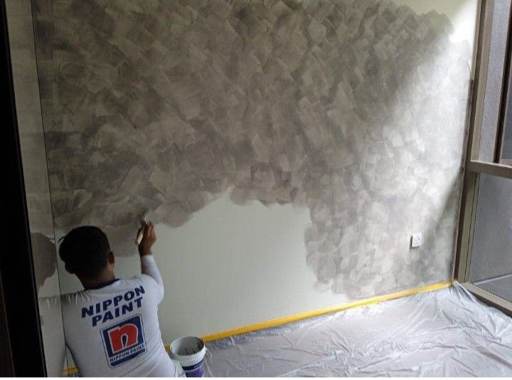 Lime wash/Lime wash painting /Textured paint/Special Lime wash paint ...