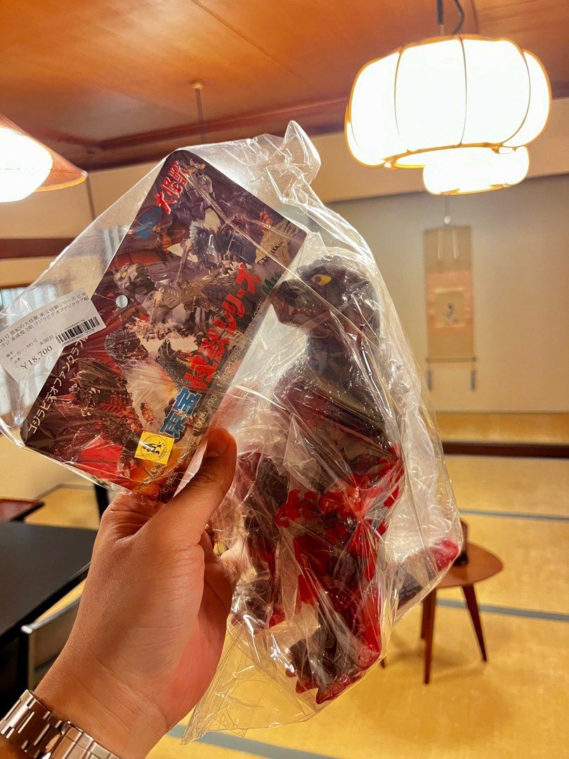 Sofubi M1號 膠 1989 紅蓮 哥斯拉 Godzilla 赤成型 限定 (1999) (Xplus Deforeal / GFFMC / Metal build / metal ...