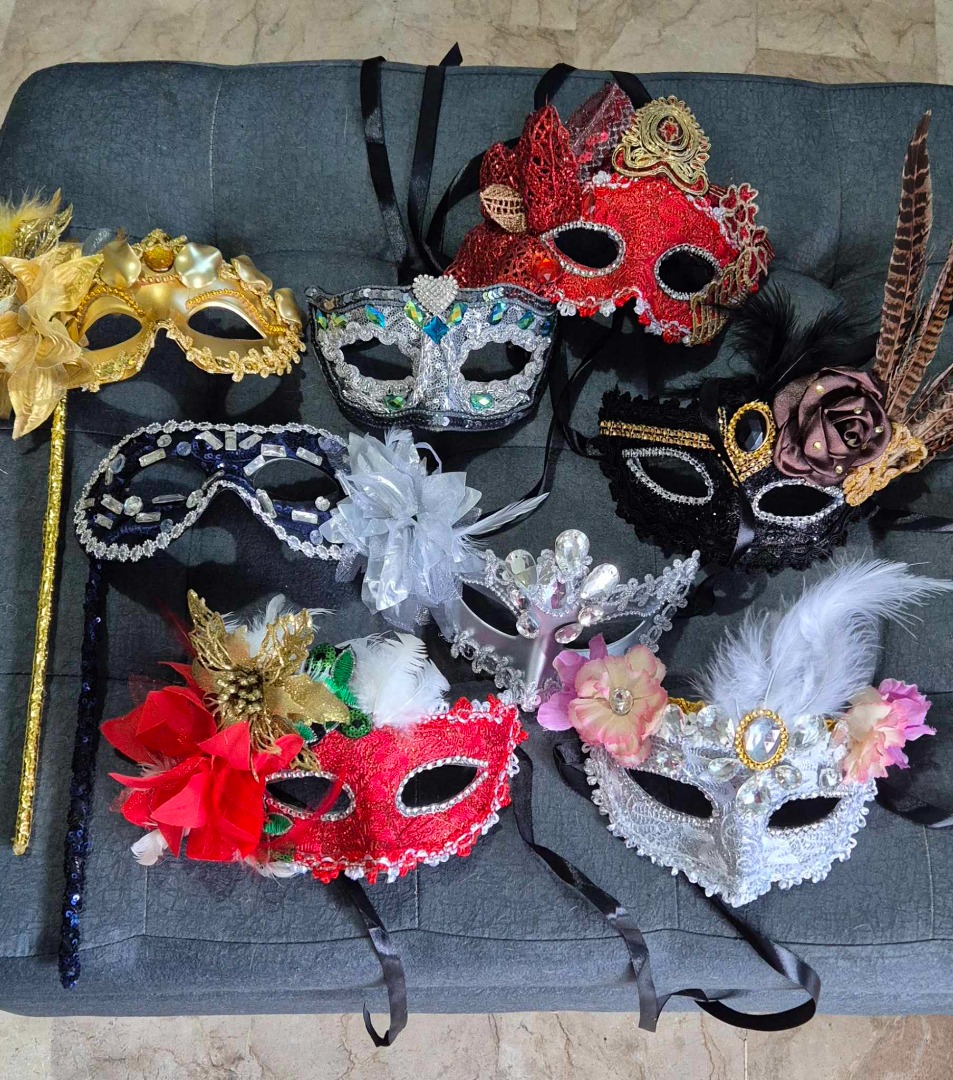 masquerade mask eye mask great gatsby mask Christmas party mask, Women ...