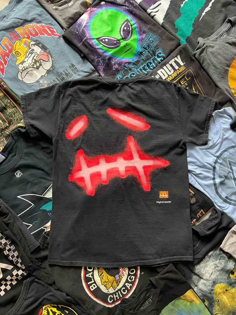 MCD X TRAVIS SCOTT, Men's Fashion, Tops & Sets, Tshirts & Polo Shirts ...