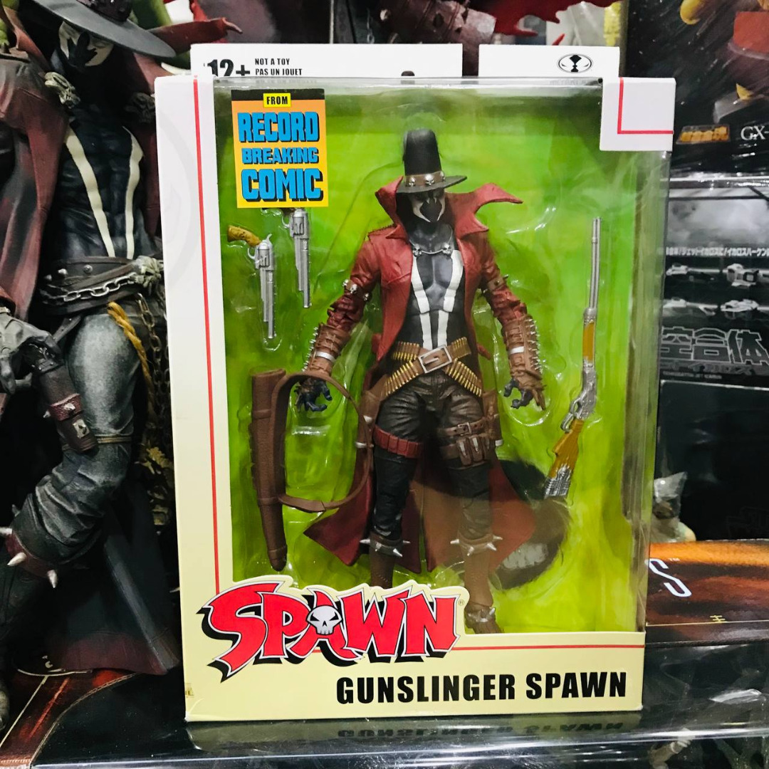 MCFARLANE TOYS 7" DELUXE SPAWN - GUNSLINGER SPAWN, Hobbies & Toys, Toys & Games on Carousell