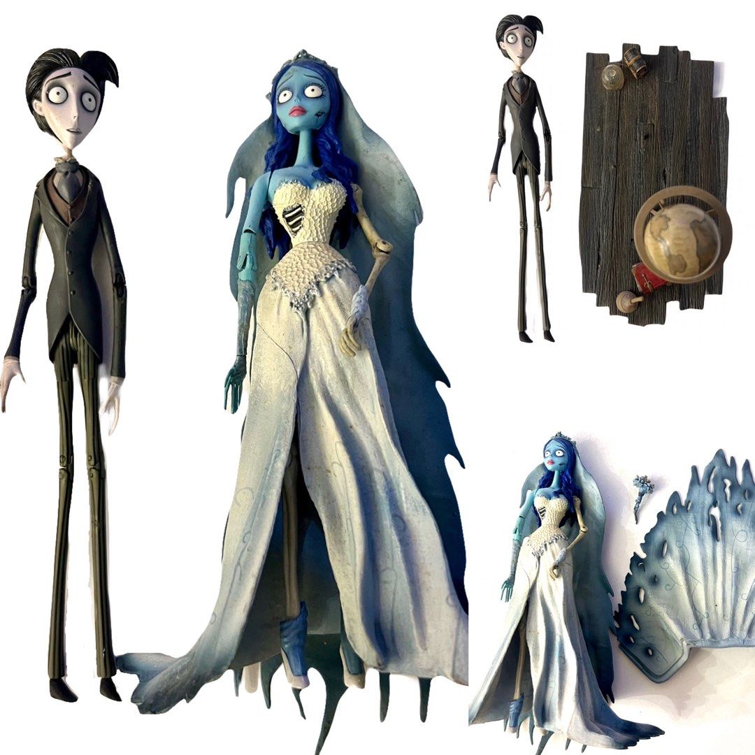 Mcfarlane Toys Corpse Bride | Victor and Emily Figure Couple Set | Tim ...