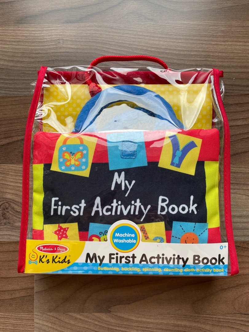 Melissa & Doug My First Activity Book, Hobbies & Toys, Toys & Games on ...
