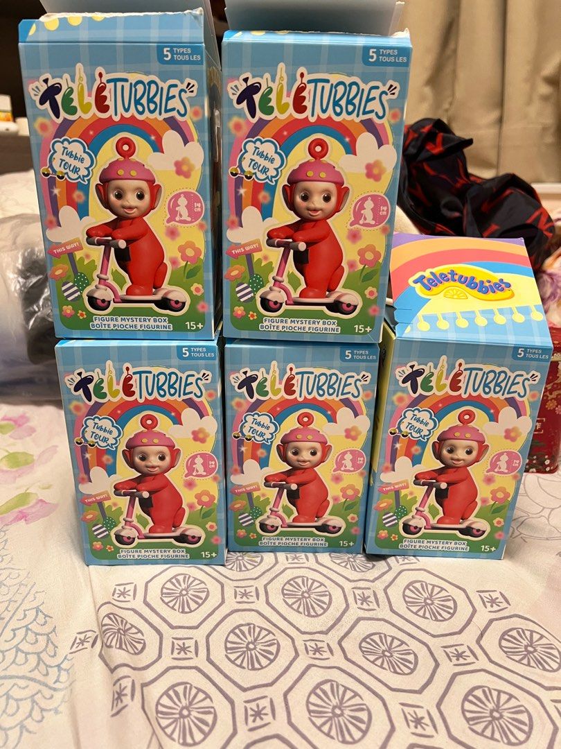 Miniso Teletubbies Tinky Winky, 興趣及遊戲, 玩具 & 遊戲類 - Carousell