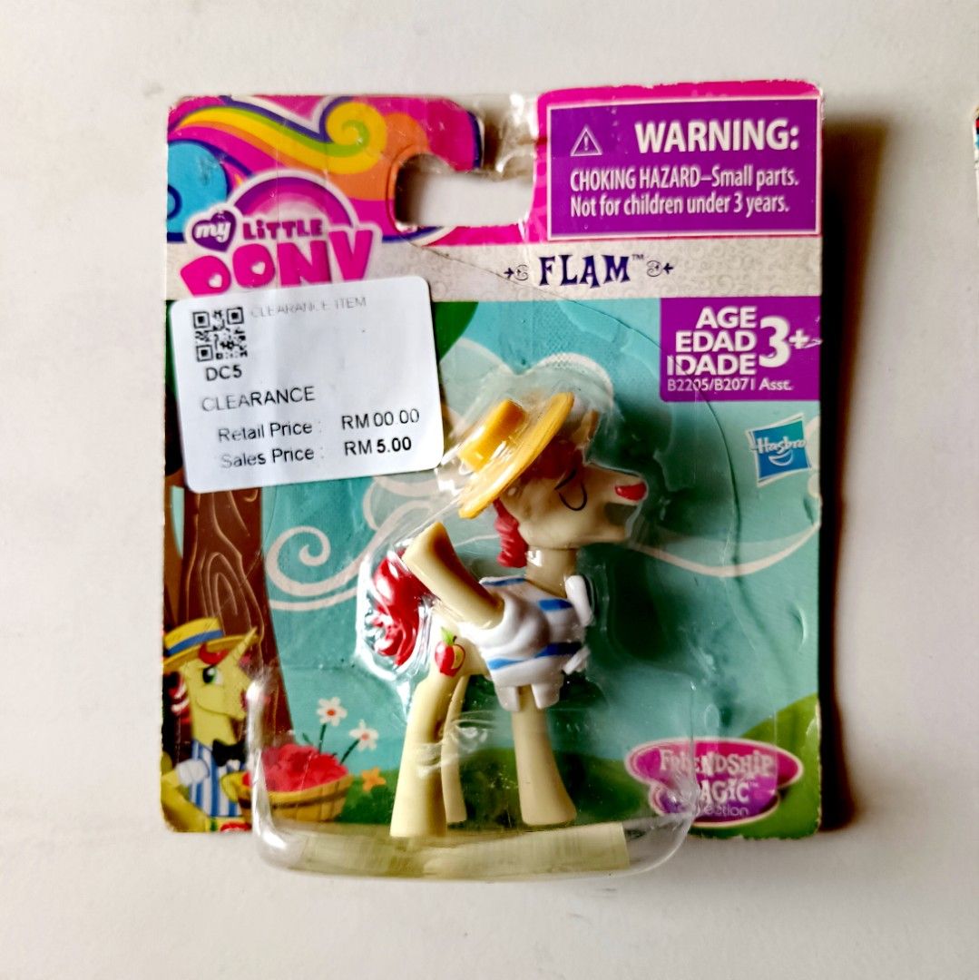 MY LITTLE PONY Friendship is Magic Collection - Flam & Apple Strudel ...