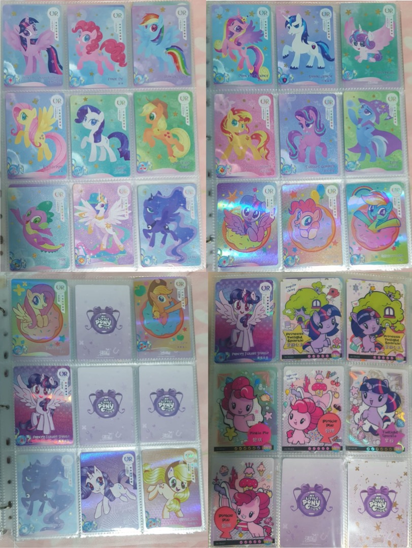 My Little Pony MLP Cards Part 1 CR / SGR / LSR / USR / XR / SC / UR ...