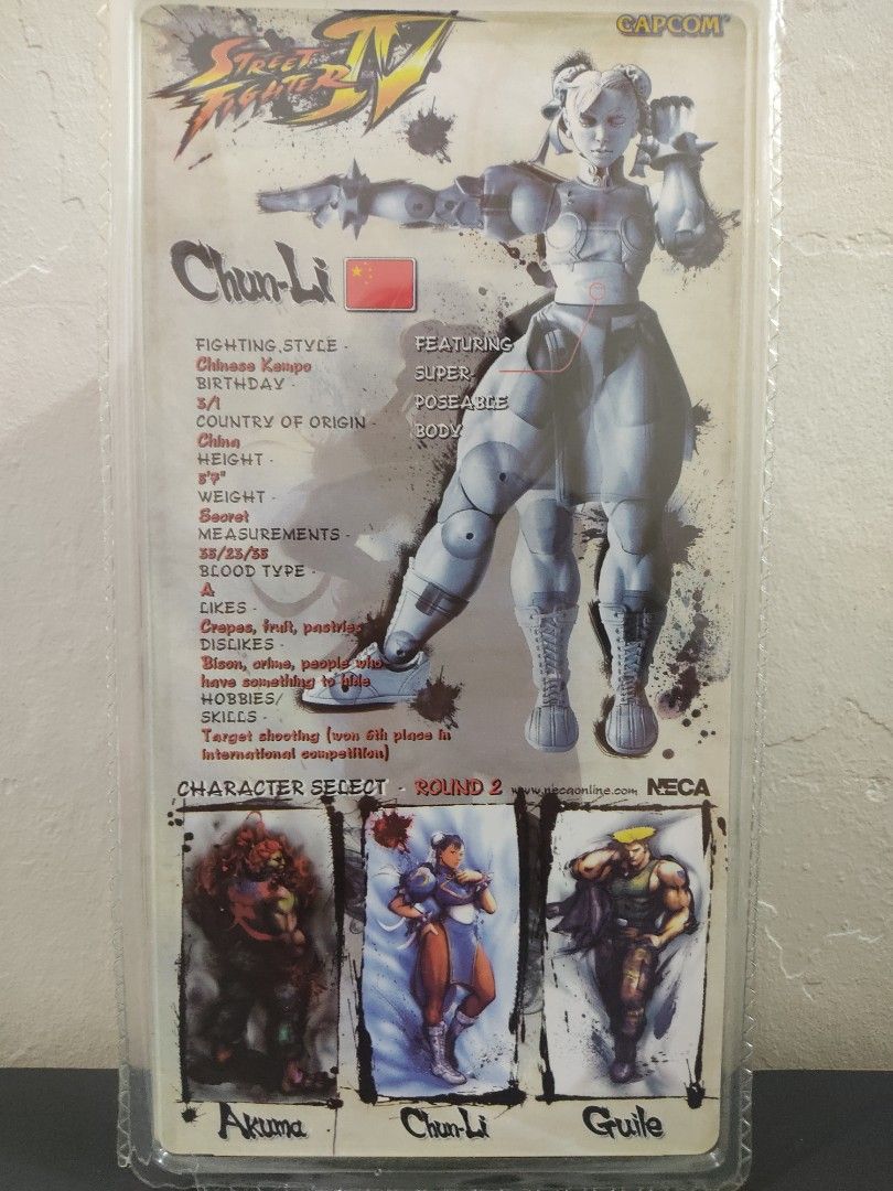 Neca chun li street fighter 4, Hobbies & Toys, Toys & Games on Carousell