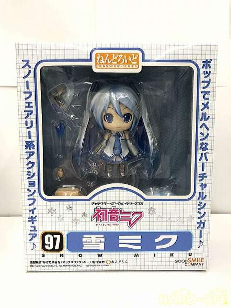 NENDOROID 097 Hatsune Miku SNOW MIKU Good Smile Company Figure, Hobbies ...