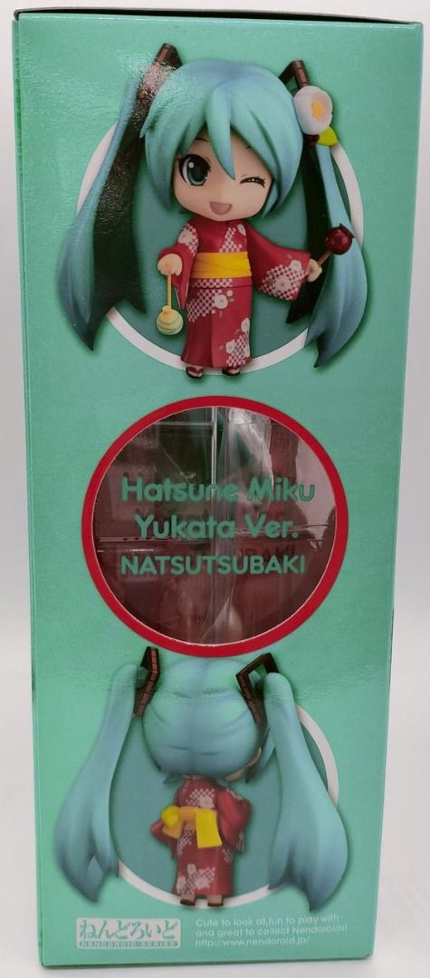 NENDOROID 333 Hatsune Miku Yukata Version Natsutsubaki Figure VOCALOID ...