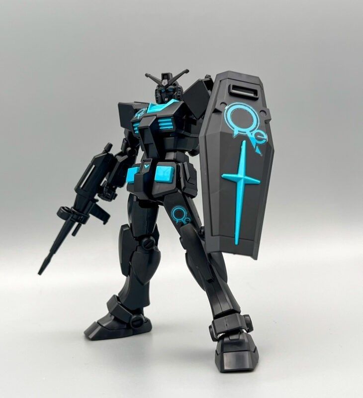 Neon Blue RX-78-2 Gundam Recirculation Color Ecopla limited eg Gunpla Model kit Mobile suit ...