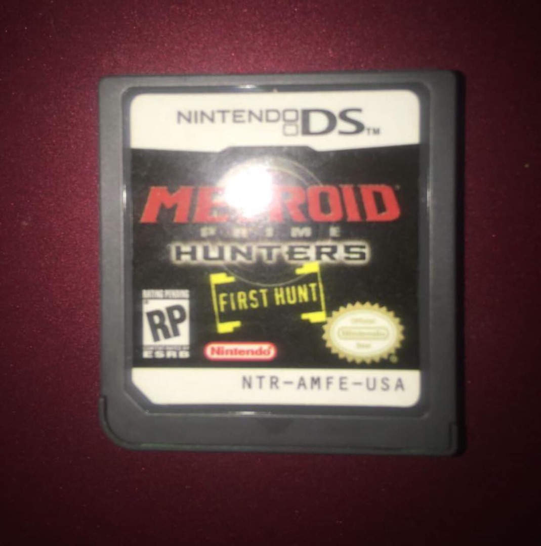 Nintendo DS [NDS] Metroid Prime Hunters First Hunt, Video Gaming, Video ...