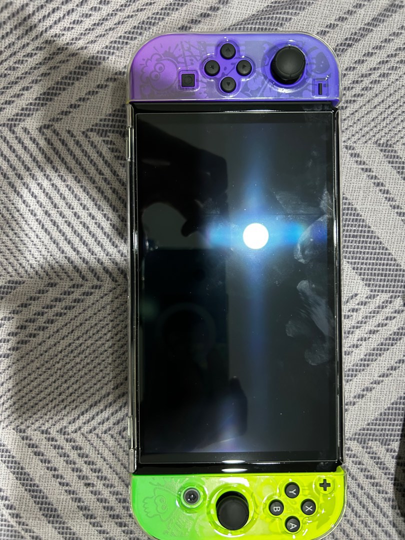 Nintendo switch oled splatoon limited edition, Mobile Phones & Gadgets ...