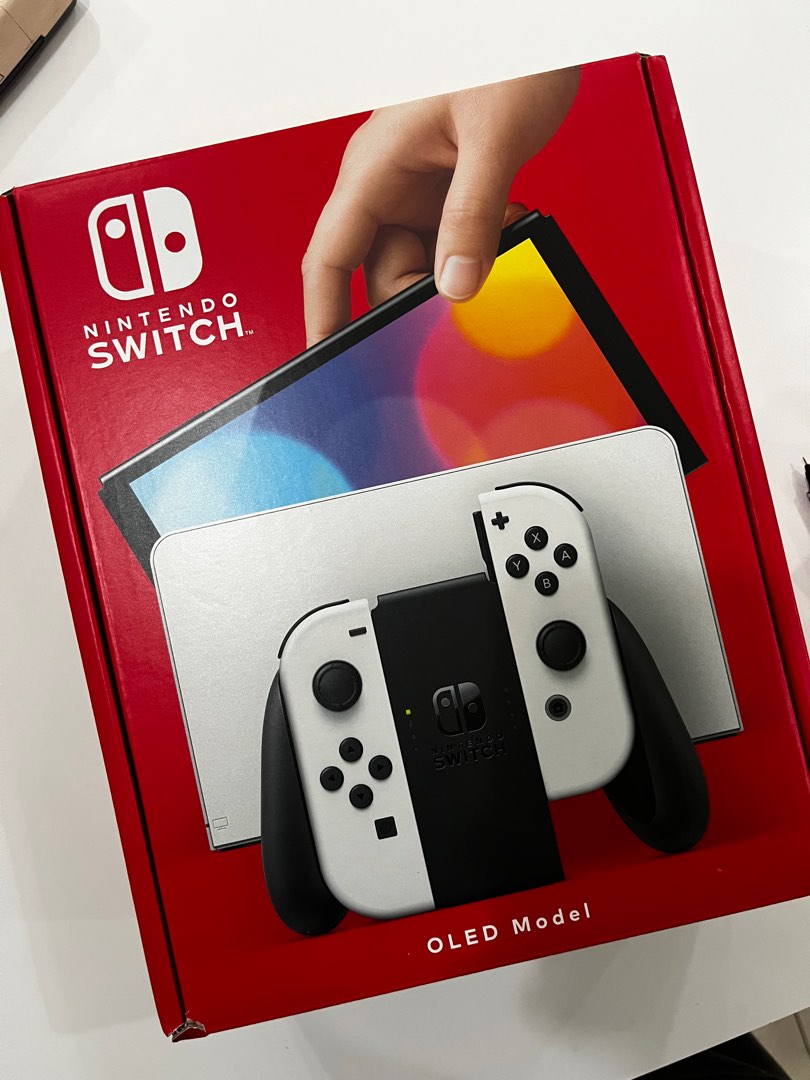 Nintendo white oled, Video Gaming, Video Game Consoles, Nintendo on ...