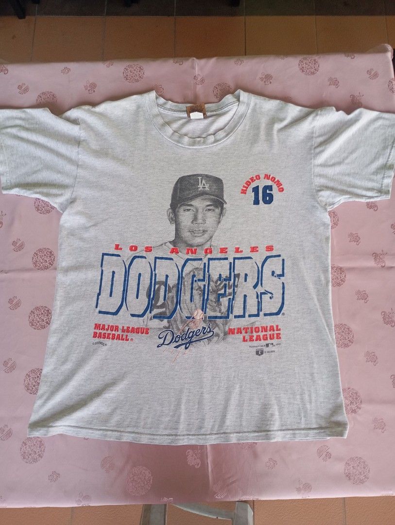 Nutmeg LA Dodgers Vintage 90-an, Men's Fashion, Tops & Sets, Tshirts ...