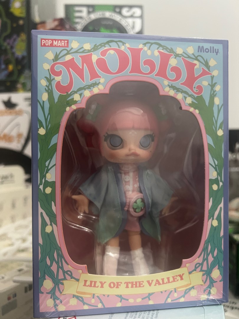 [ONHAND] MOLLY LILY OF THE VALLEY ACTION FIGURES POPMART, Hobbies & Toys, Toys & Games on Carousell